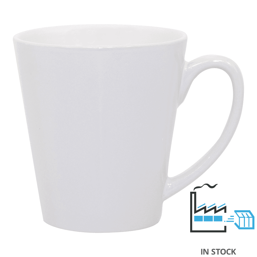12 oz ORCA Ceramic Latte Mug – Blank Sublimation Mugs